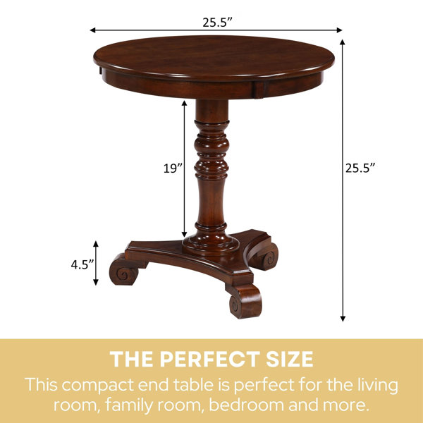 Winston Porter Shipe End Table & Reviews | Wayfair